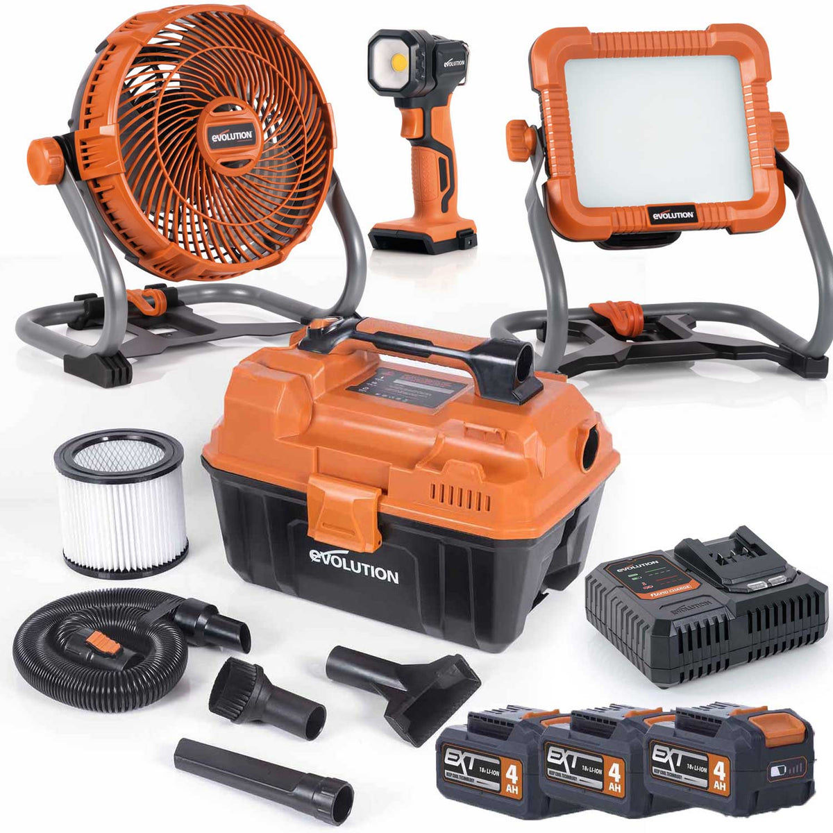 Pack Evolution : Chantier sans fil — Evolution Power Tools SAS